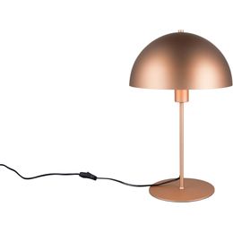 Trio LEUCHTEN Schreibtischlampe "NOLA, exkl. 1x E27 max 40W, Tischlampe mit Schnurschalter H&ouml;he 45cm", coffee, 1, &Oslash; 30cm H: 45cm, 1 Stk., Leuchten, &Oslash; 30cm, Nachttischlampe, 180cm Anschlusskabel, Leuchtmittel wechselbar, Schreibtischlampe