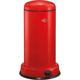 M&uuml;lleimer Wesco "Baseboy", rot, B:36,2cm H:63,5cm T:36,2cm, Stahlblech, M&uuml;lleimer, M&uuml;lleimer, Abfallsammler mit D&auml;mpfer + D&auml;mpferhalterung 20 Liter