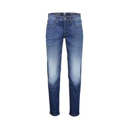Slim-fit-Jeans Lerros "CONLIN 5-Pocket Stretch-Denim, SLIM FIT CONLIN", Herren, Gr. 33, L&auml;nge 34, blau (navy), 99% Baumwolle, 1% Elasthan, Jeans Slim-fit-Jeans, Herren Jeans, blau, bequem, Used-Look, 99% Baumwolle, 1% Elasthan