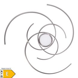 N&auml;ve N&auml;ve LED Deckenleuchte "RADON" &Oslash;: 75cm silber