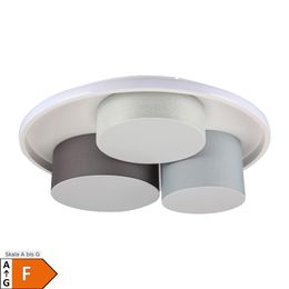 N&auml;ve N&auml;ve 3er LED Deckenleuchte "EPPAN" &Oslash;: 49cm grau