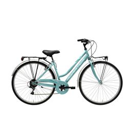 Adriatica Cityfahrrad 28 Zoll MOVIE Lady, aquamarin