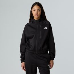 Fleecejacke The North Face "W MOUNTAIN ATHLETICS FLEECE FULL ZIP JACKET", Damen, Gr. L, tnf schwarz, Obermaterial: 100% Polyester, Jacken Fleecejacke