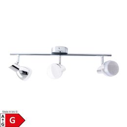N&auml;ve N&auml;ve 3er LED Wand-/Deckenschiene "CHROMEY" L:48cm