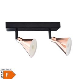 N&auml;ve N&auml;ve 2er LED-Wand-u. Deckenspot "COPPER"