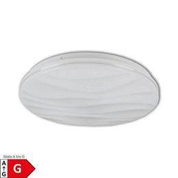 N&auml;ve N&auml;ve Smart Home LED / CCT Deckenleuchte "AUSTIN" &Oslash;: 38cm inkl. Kristalleffekt