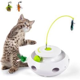 All for paws Interaktives Katzenspielzeug - Bug Hut 3-in-1