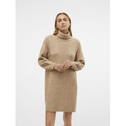 V&eacute;ro Moda Vero Moda Strickkleid Damen Gr&ouml;&szlig;e M hellbraun