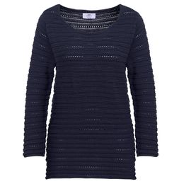 Gina Benotti Damen Strickpullover mit Ajourmuster