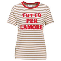 Gina Benotti Damen T-Shirt mit Applikation