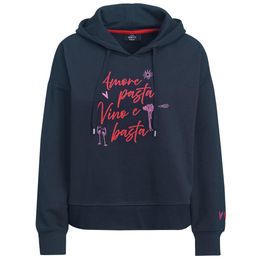 Gina Benotti Damen Hoodie mit Print und Stickerei