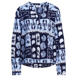 Gina Benotti Damen Bluse mit Serafino-Ausschnitt