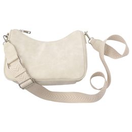Gina Benotti Damen Crossbody-Bag in Leder-Optik