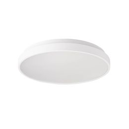 SLC LED-Deckenleuchte ALPHA, wei&szlig;, &Oslash; 40 cm, Phase-Cut, IP44