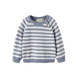 Lil'atelier Pullover Gr&ouml;&szlig;e 80 saphir / wei&szlig;