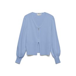 V&eacute;ro Moda Vero Moda Strickjacke 'Awalice' Damen Gr&ouml;&szlig;e M blau