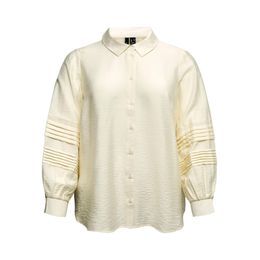 Vero Moda Curve Bluse 'VMCisela' Damen Gr&ouml;&szlig;e 7XL wei&szlig;