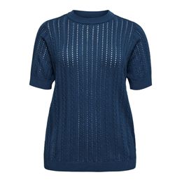 Vero Moda Curve Pullover 'VMCMorena' Damen Gr&ouml;&szlig;e 4XL/5XL navy