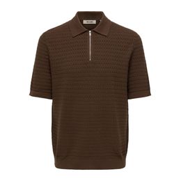 Only & Sons Only & Sons Pullover 'ONSMenu' Herren Gr&ouml;&szlig;e L schoko