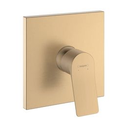 Hansgrohe Vivenis Fertigmontageset 75615140 Unterputz-Brausearmatur, 1 Verbraucher, brushed bronze