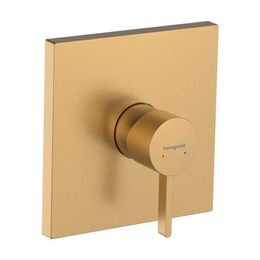 Hansgrohe Finoris Fertigmontageset 76615140 Unterputz-Brausearmatur, 1 Verbraucher, brushed bronze