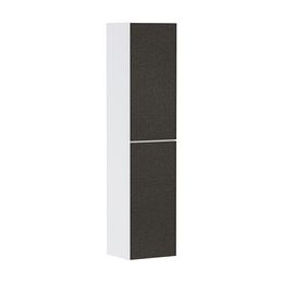 Hansgrohe Xevolos E Hochschrank 54218660 400x360x1760mm, links, mattwei&szlig;, Textil dunkelgrau
