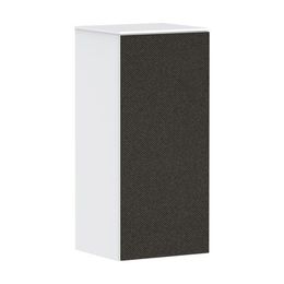 Hansgrohe Xevolos E Halbhochschrank 54212660 400x360x890mm, links, mattwei&szlig;, Textil dunkelgrau