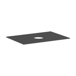 Hansgrohe Xevolos E Konsole 54328760 780 x 550 mm, schiefergrau matt, Ausschnitt mittig