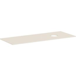 Hansgrohe Xevolos E Konsole 54334780 1370x550mm, Ausschnitt rechts, sandbeige matt
