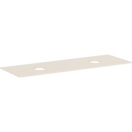 Hansgrohe Xevolos E Konsole 54335780 1570 x 550 mm, sandbeige matt, 2 Ausschnitte