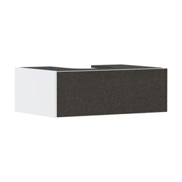 Hansgrohe Xevolos E Waschtischunterschrank 54310660 780x550x275mm, 1 Schublade, mattwei&szlig;, Textil dunkelgrau