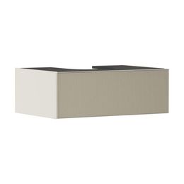 Hansgrohe Xevolos E Waschtischunterschrank 54311390 780x550x275mm, 1 Schublade, sandbeige matt, bronze Struktur