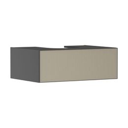 Hansgrohe Xevolos E Waschtischunterschrank 54312390 780x550x275mm, 1 Schublade, schiefergrau matt, bronze Struktur