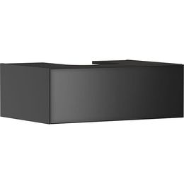 Hansgrohe Xevolos E Waschtischunterschrank 54312770 780x550x275mm, 1 Schublade, schiefergrau matt, schiefergrau metallic