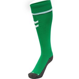 Hummel Sportsocken 'Core' Herren Gr&ouml;&szlig;e 47/50 gr&uuml;n / schwarzmeliert / wei&szlig;