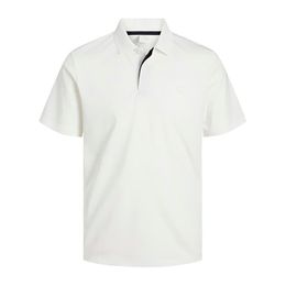 Jack & Jones Jack & Jones Poloshirt in Wei&szlig; - 30% | Gr&ouml;&szlig;e M | Herren-plussize