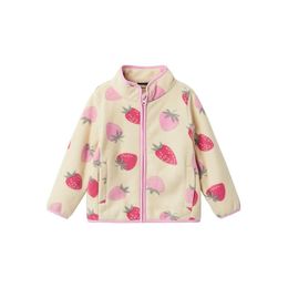 name it Fleecejacke in Gelb/ Rosa - 25% | Gr&ouml;&szlig;e 116 | Kids-fleecejacken-fleecepullover
