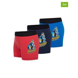 Lego 3er-Set: Boxershorts in Rot/ Schwarz/ Blau - 43% | Gr&ouml;&szlig;e 134 | Kinder-waesche