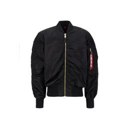 Alpha Industries Herren Bomberjacke &raquo;MA-1 OS Puckered&laquo; schwarz M