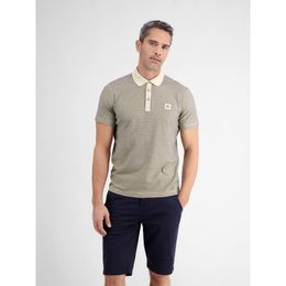 Lerros Herren Lerros Poloshirt &raquo;Gestreiftes Poloshirt f&uuml;r Herren&laquo; beige S