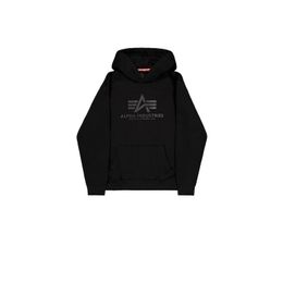 Alpha Industries Herren Hoodie &raquo;Basic Hoodie Carbon&laquo; schwarz M