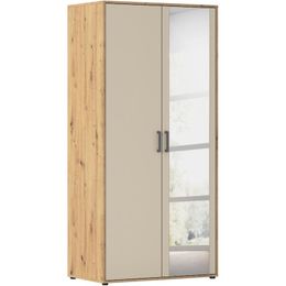 Rauch Dreht&uuml;renschrank &raquo;Kleiderschrank Schrank Garderobe W&auml;scheschrank VOYAGER&laquo; in 3 verschiedenen Ausstattungen BASIC/CLASSIC/PREMIUM, mit modernen 