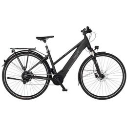 FISCHER BIKE Fischer Fahrrad Damen FISCHER Fahrrad &raquo;VIATOR 6.0i Damen 504&laquo; 10 Gang Kettenschaltung Mittelmotor Pedelec, Elektrofahrrad f&uuml;r Damen silber