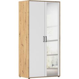 Rauch Dreht&uuml;renschrank &raquo;Kleiderschrank Schrank Garderobe W&auml;scheschrank VOYAGER&laquo; in 3 verschiedenen Ausstattungen BASIC/CLASSIC/PREMIUM, mit modernen 