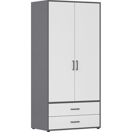 Rauch Dreht&uuml;renschrank &raquo;Kleiderschrank Schrank Garderobe W&auml;scheschrank VOYAGER&laquo; in 3 verschiedenen Ausstattungen BASIC/CLASSIC/PREMIUM, mit 2 modernen