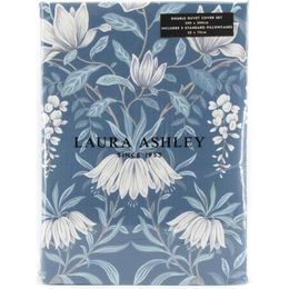 Laura Ashley Wendebettw&auml;sche &raquo;Parterre, aus Baumwoll-Satin&laquo; 3 tlg. mit floralem Muster, inkl 2 Kissenbez&uuml;ge Satin, Obermaterial: 100% Baumwolle