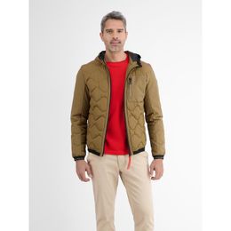 Lerros Herren Lerros Outdoorjacke &raquo;Softshell-Hybrid Blouson&laquo; mit Kapuze braun S