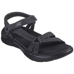 Skechers Damen &raquo;GO WALK FLEX SANDAL-SUBLIME-X&laquo; , Sommerschuh, Sandalette, Klettschuh, mit Goga Mat Footbed schwarz 42
