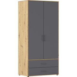Rauch Dreht&uuml;renschrank &raquo;Kleiderschrank Schrank Garderobe W&auml;scheschrank VOYAGER&laquo; in 3 verschiedenen Ausstattungen BASIC/CLASSIC/PREMIUM, mit 2 modernen
