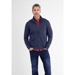 Lerros Herren Lerros Sweatjacke &raquo;Sportive Sweatjacke&laquo; blau S